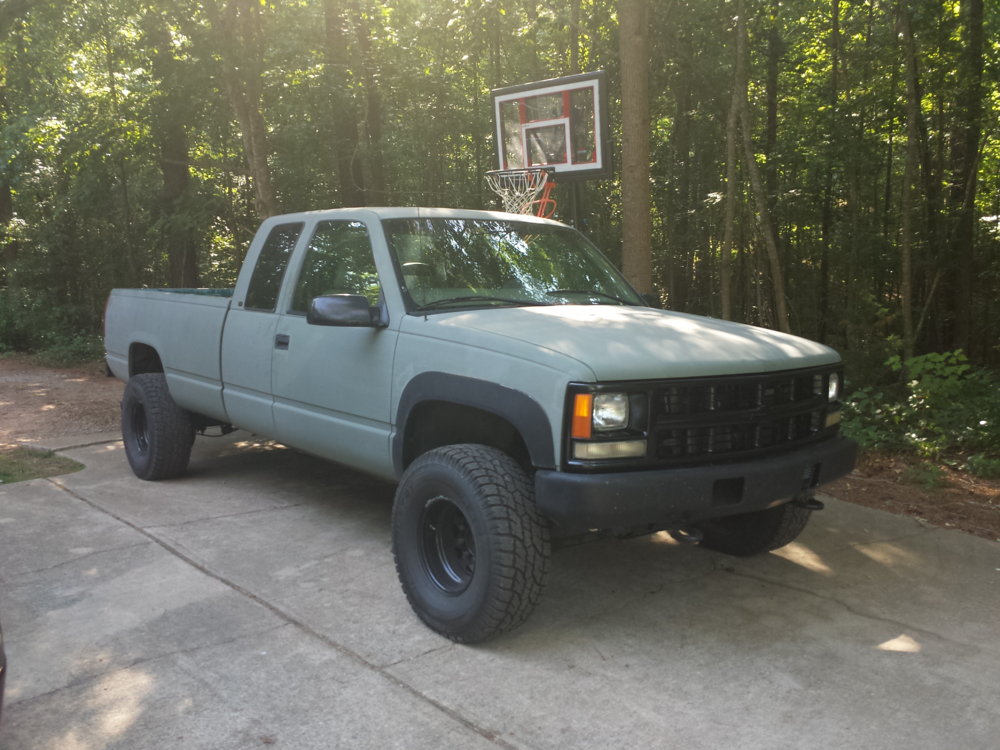 The tow pig - 98 Chevy 2500 diesel | NC4x4