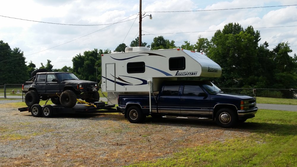 Towing with a truck camper? | NC4x4