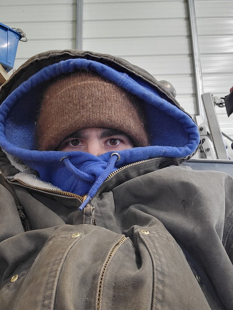 It’s cold and windy. Boo | NC4x4