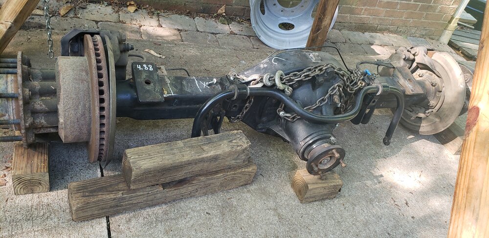 F450 Dana 80 / M300 / S110 ? REAR AXLE, 2005+, ford 10 lugs | NC4x4