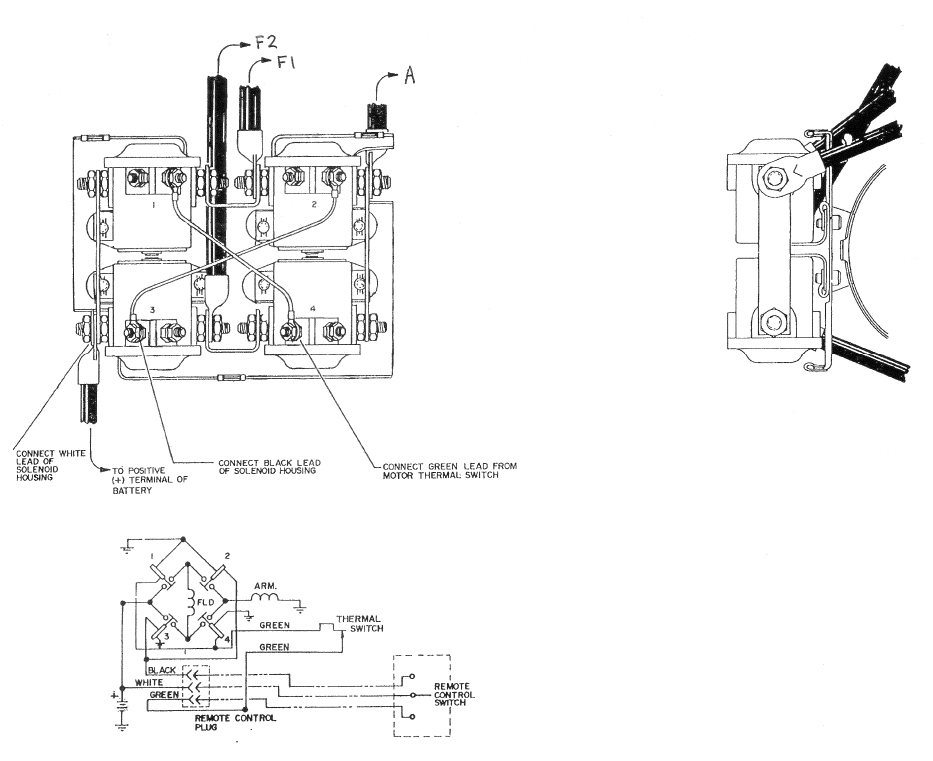 Winch Wiring Diagram Wiring Draw