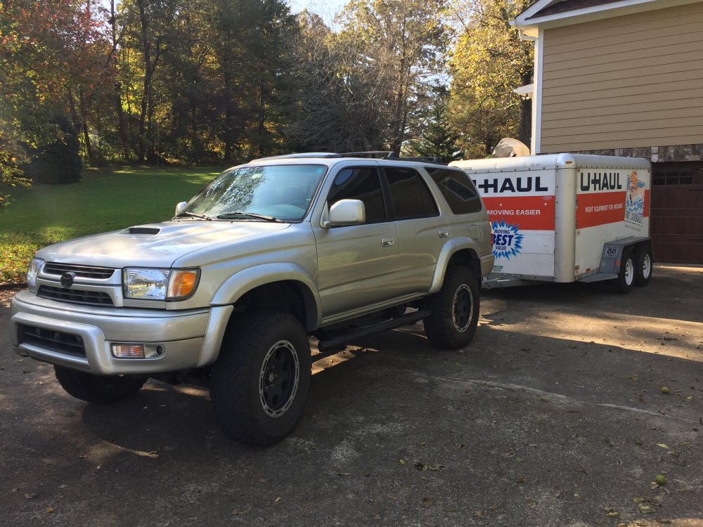 Pulling a 6'x12' enclosed trailer with 3rd gen 4Runner | NC4x4