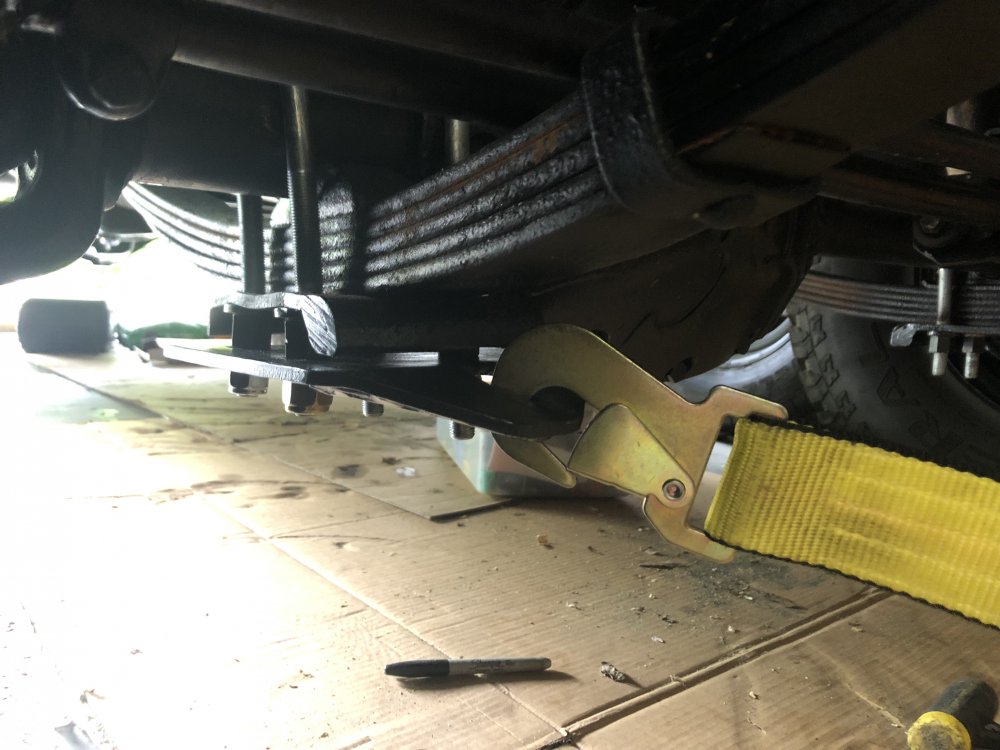 Leaf Spring tie down plate | NC4x4