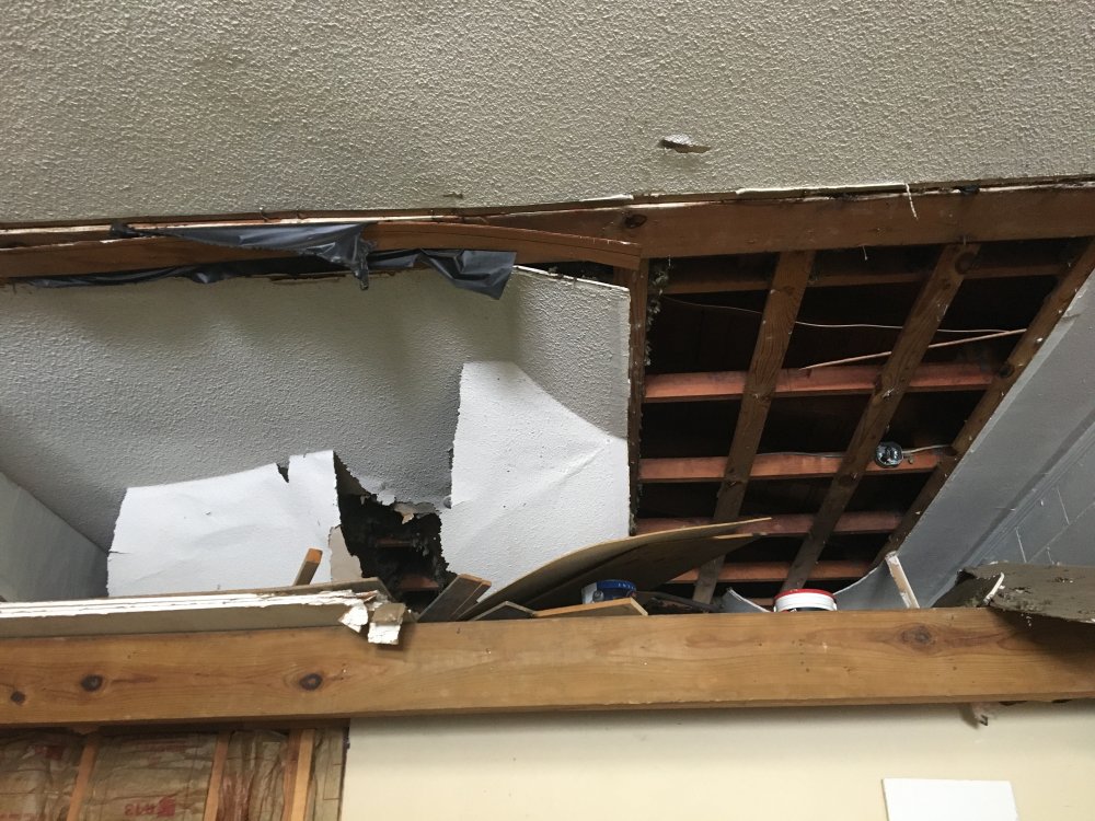 Shop Sheetrock falling. | NC4x4